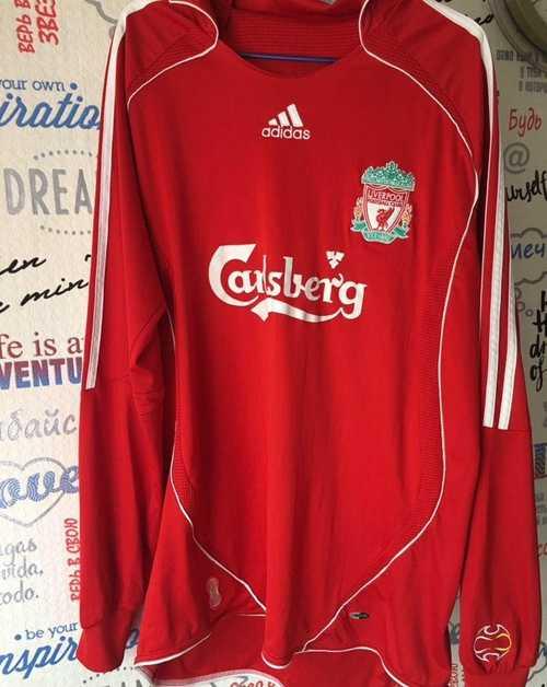 Футболка Adidas Liverpool 2006-2007 длинный рукав