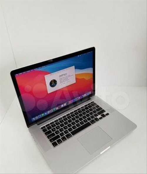 Macbook pro 15 late 2013\16gb\256gb\iris