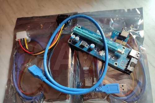 Райзер chipal VER006 60CM PCI Express USB 3.0