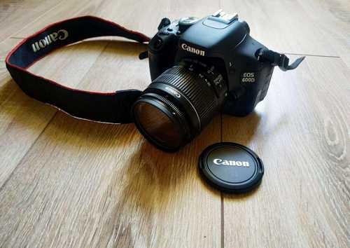 Зеркальный фотоаппаратCanon EOS 600D