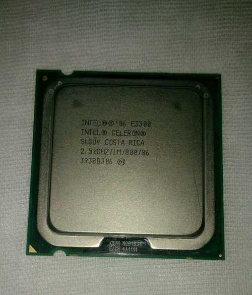 Процессор Intel Celeron E3300 (2500MHz, LGA775, L2