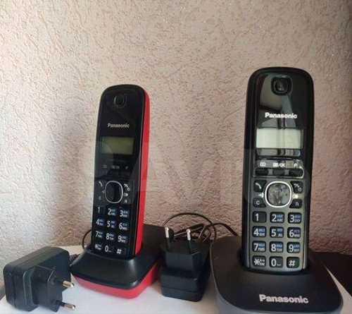 Радиотелефон,стационарные трубки Panasonic KX-TG16