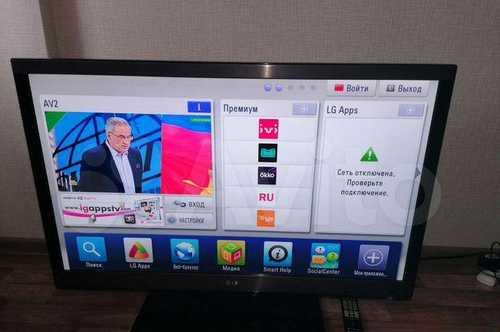 Телевизор LG 42LW575S (107см)