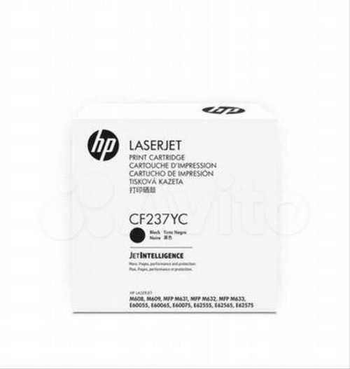 HP CF237YC Тонер-картридж черный оригинальный конт