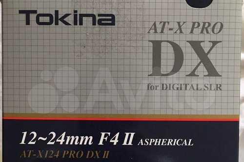 Объектив Tokina AT-X 12-24mm f/4 (AT-X 124) AF PRO