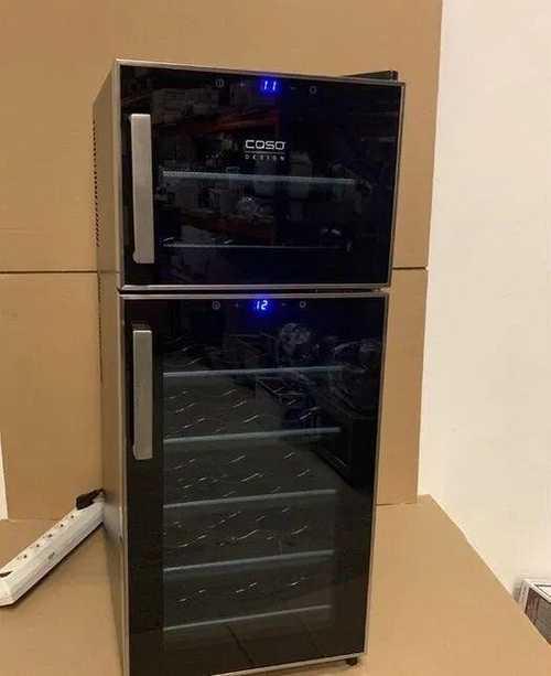 Винный холодильник шкаф caso WineDuett Touch 21