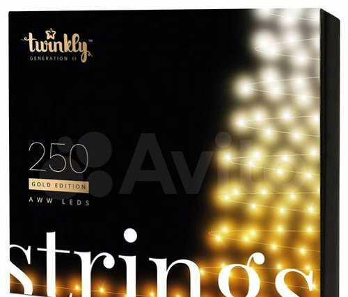 Smart-гирлянда Twinkly Strings AWW 250 (TWS250GOP-BEU)