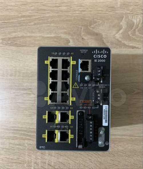 Коммутатор Cisco IE-2000-8TC-L