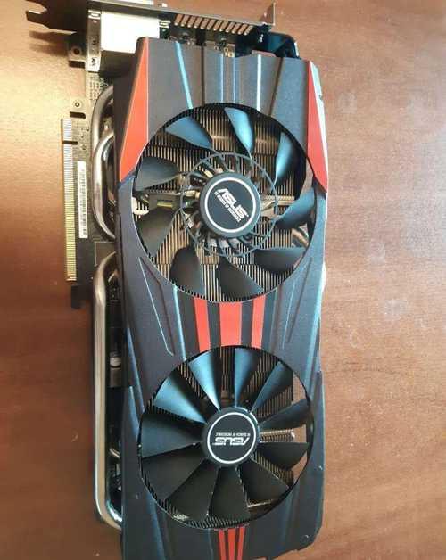 Видеокарта asus R9 280x 3gb