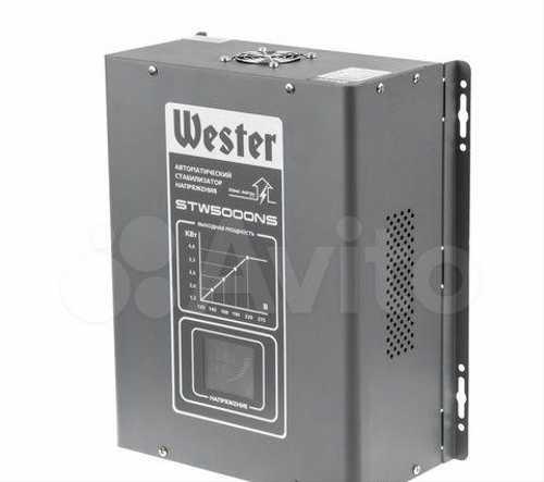 Стабилизатор напряжения wester STW5000NS