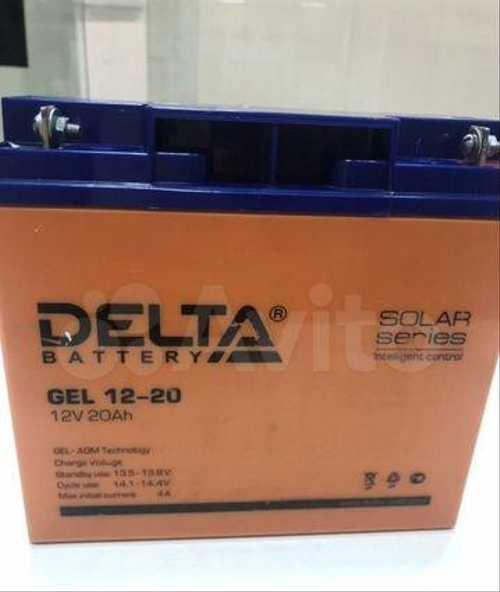 Аккумулятор delta 12-20 12v 20ah