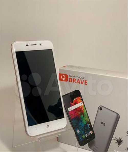 Смартфон BQ 5008L Brave white color