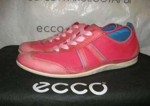 Ecco 38 2пары кеды - кроссовки на девушку