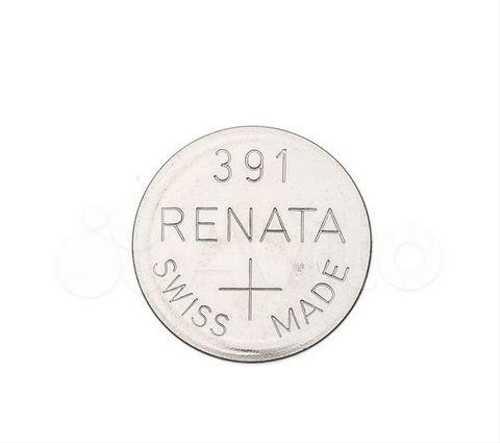 Батарейка Renata 391, 1 шт