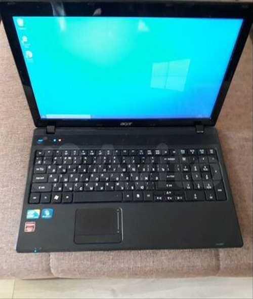 Продам надёжный ноутбук Acer aspire 5742G-383G25Mi
