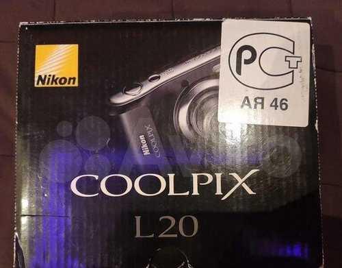 Фотоаппарат Nikon Coolpix L20