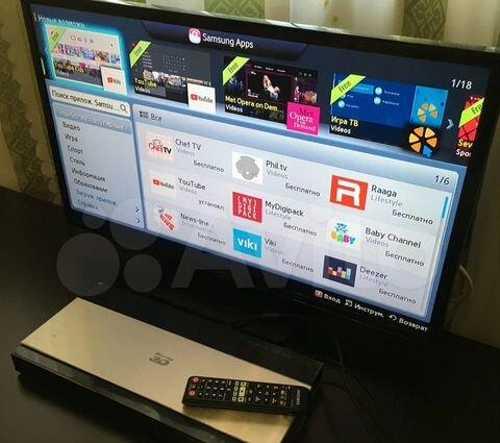 Новый 3D / Smart TV / Samsung / Wi-Fi / Blu-ray