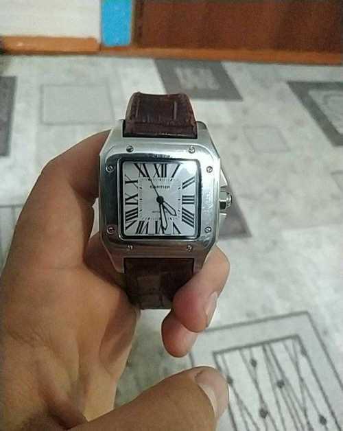 Часы cartier santos 100 1904-2004