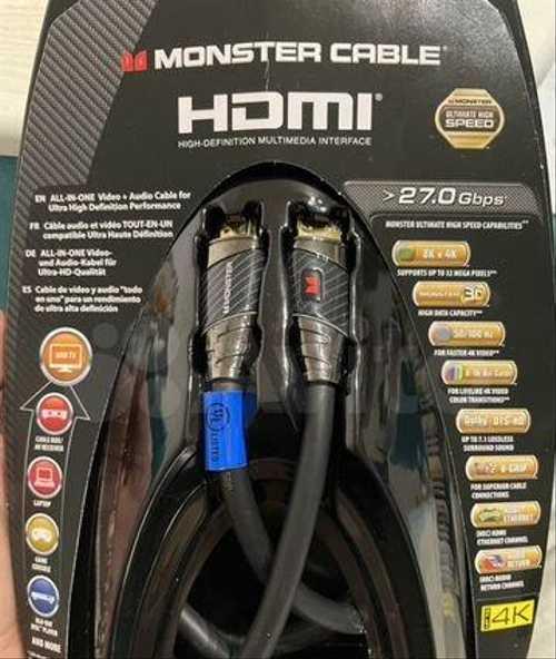 Monster Cable 27.0 Gbps Ultimate High Speed hdmi
