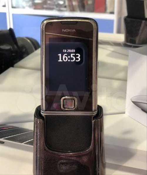 Nokia 8800 e-1 arte sapphire brown оригинал б/у