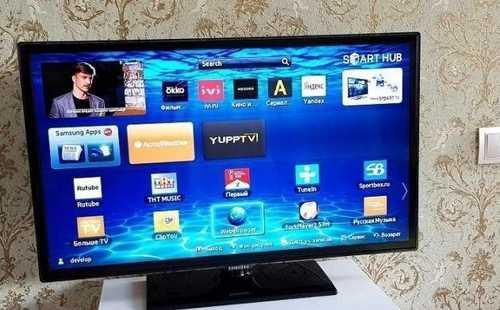 Большой 102см ультратонкий SmartTV Samsung FullHD