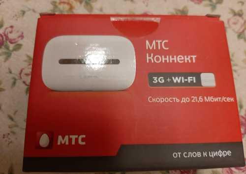 МТС Коннект 3G WiFi роутер МТС 424D