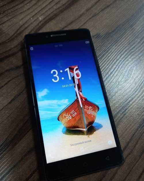 5" Смартфон Lenovo A6010 8 гб