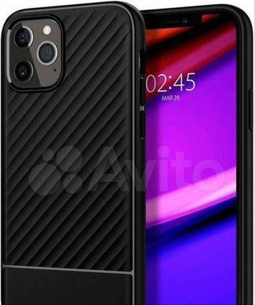 Чехол-накладка Spigen Core Armor (ACS01471) для iPhone 12 Pro Max (Black)