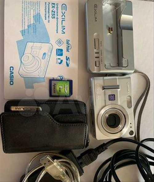 Цифровая Фотокамера Casio Exilim Ex-Z55 с картой п