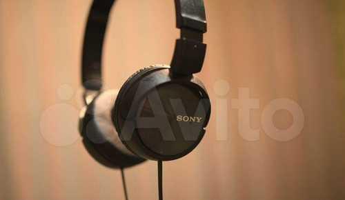Наушники Sony (made in Japan) +кабель удлинитель