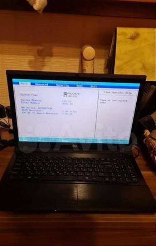 Ноутбук 15,6" iRu W255CU (разбор)