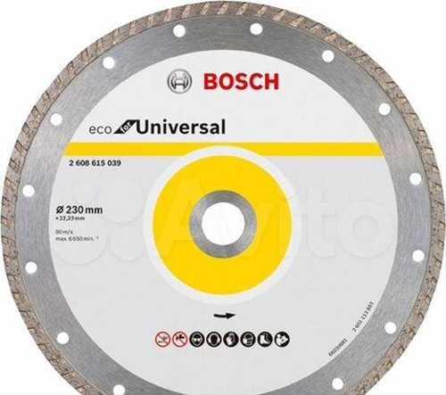 Диск алмазный bosch Ф230 универсальный Turbo ECO (039)