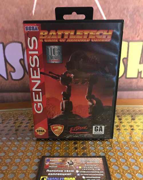 Battletech: A Game of Armored Combat Sega Genesis