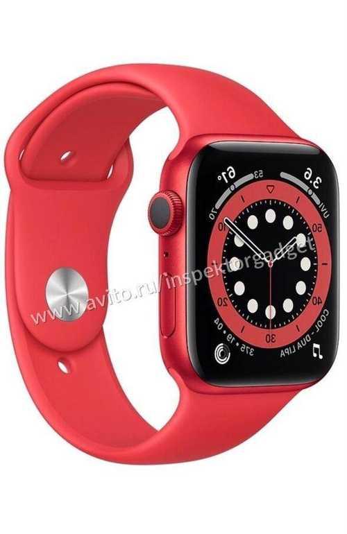 Apple Watch S6 44 Рст Красный