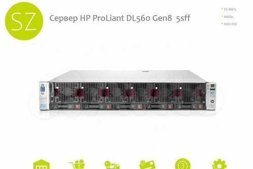 Cервер HP ProLiant DL560 Gen8 5sff
