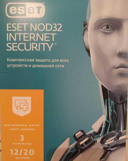 Антивирус eset NOD32 Internet Security