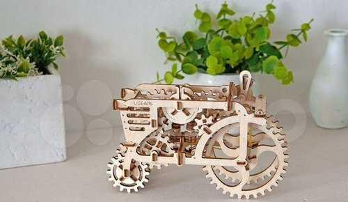 3D-конструктор Ugears Трактор - уникальный подарок