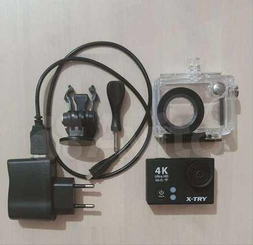 Экшн камера 4к X-Try xtc 150