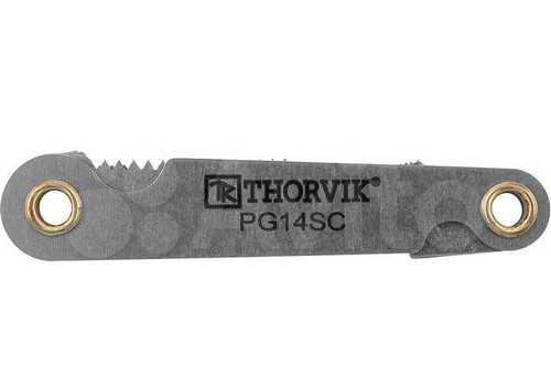 Набор резьбовых шаблонов комбинированный Thorvik PG14SC - 14 предметов, подходит для наружных и внутренних