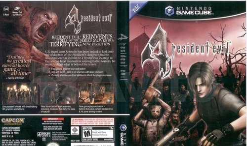 Nintendo Game Cube + Resident Evil - 0, 1, 4