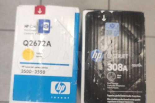 Картриджи HP Q2670A (308A) black, Q2672A для HP