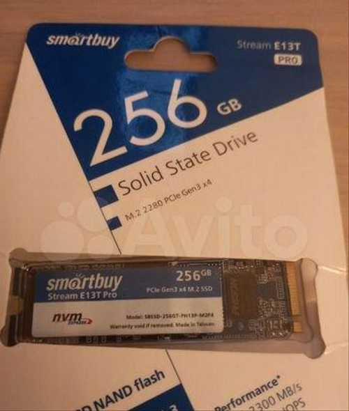 Накопитель SSD M.2 2380 256Gb