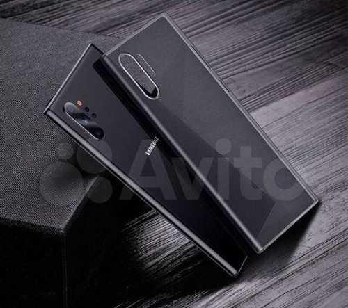 Чехол-накладка Samsung Galaxy Note 10+ Baseus Wing Transparent Black
