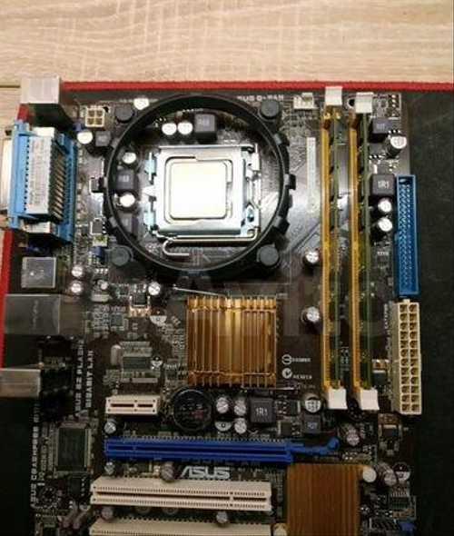 Asus P5QPL-AM,Socket: Intel LGA 775