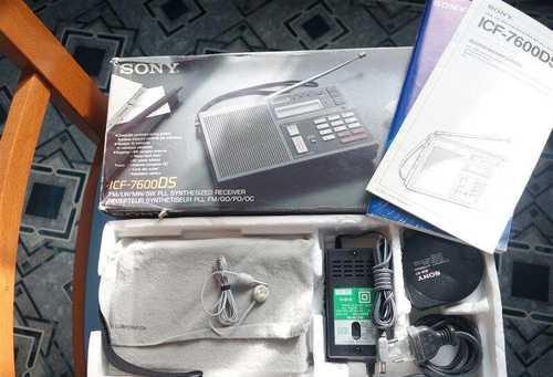 Радиоприемник Sony ICF-7600DS в упаковке (2)