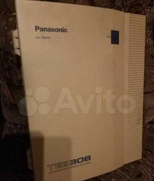 Мини атс Panasonic KX-TEB308RU гибридная