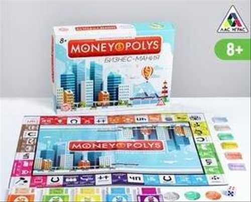 Экономическая игра «money polys. Бизнес-мания», 8+