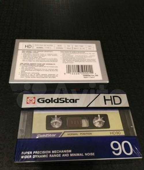 Аудиокассета Goldstar HD90 2шт