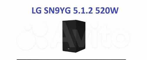 Новые LG SN9YG 5.1.2 520W Dolby Atmos