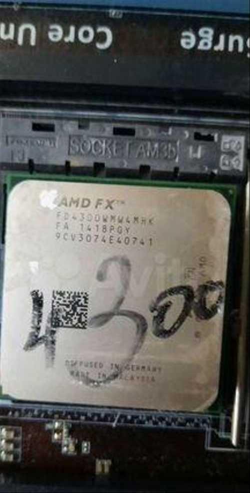 Процессор amd fx 4300 + мать